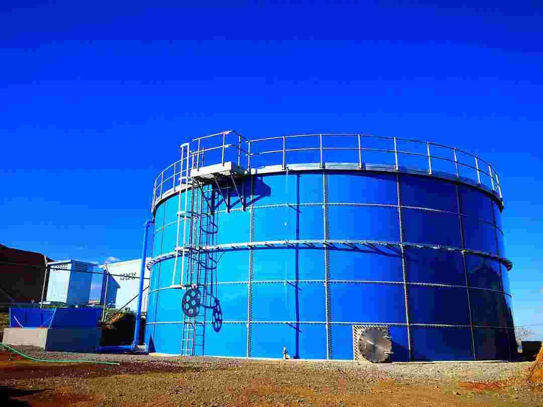 Glass fused bolted steel tanks | Glass lined steel tanks